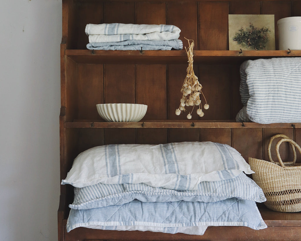 Salt Living's French Flax Linen Collection | Premium Bedding